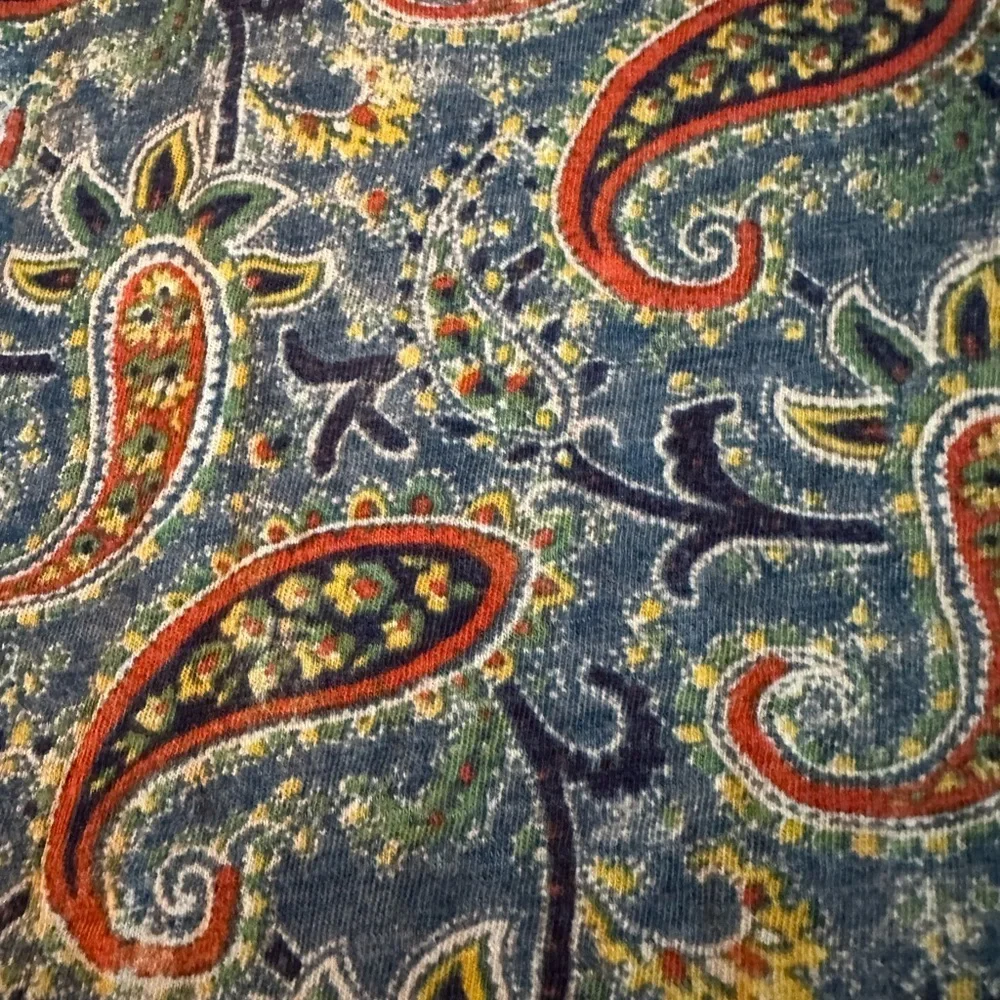 Ralph Lauren | Tops | Ralph Lauren Vibrant Blue And Orange Long Sleeve ...